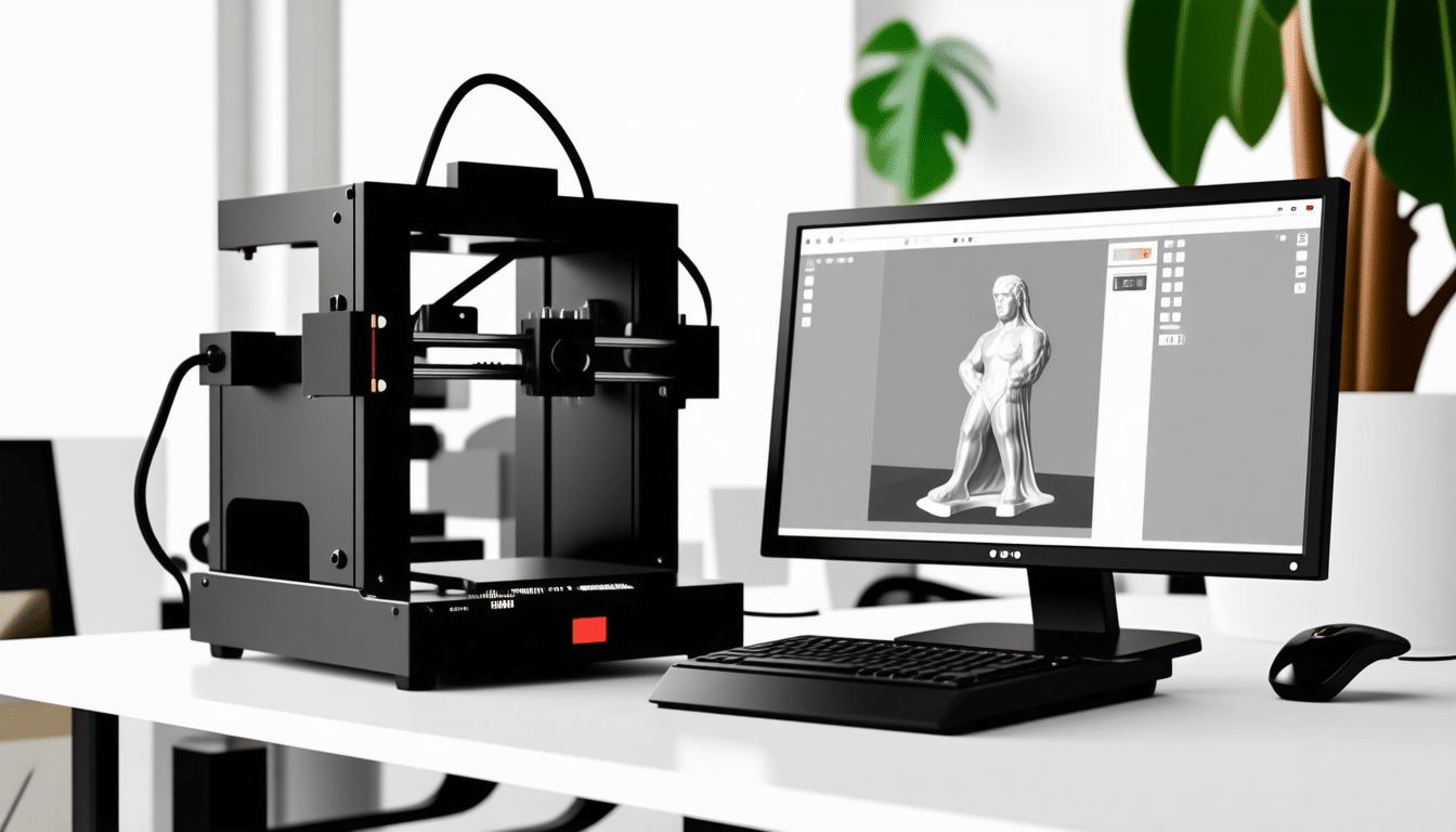 Lancer une impression 3D dans un espace en 2D
